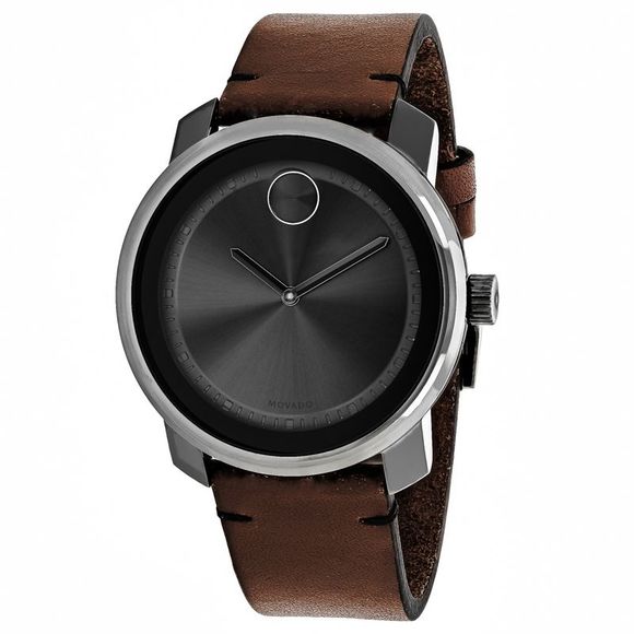 Movado | Accessories | Movado Mens Bold Black Dial Watch 360366 | Poshmark